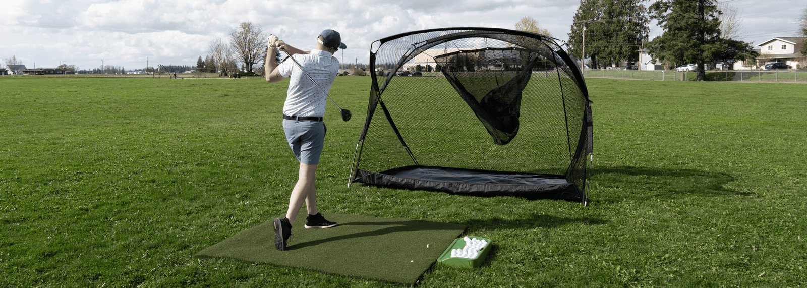 Premium Golf Practice Nets, Golf Mats & More | Parbuster